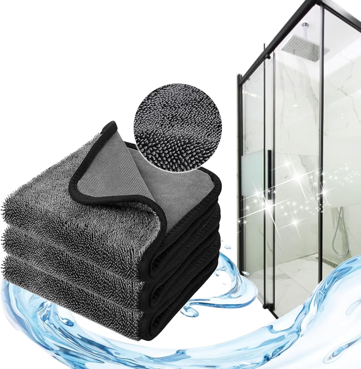 Shiny Wipes - Shiny Wipes Shower Cleaning Cloths, Shiny Bath Drying ...