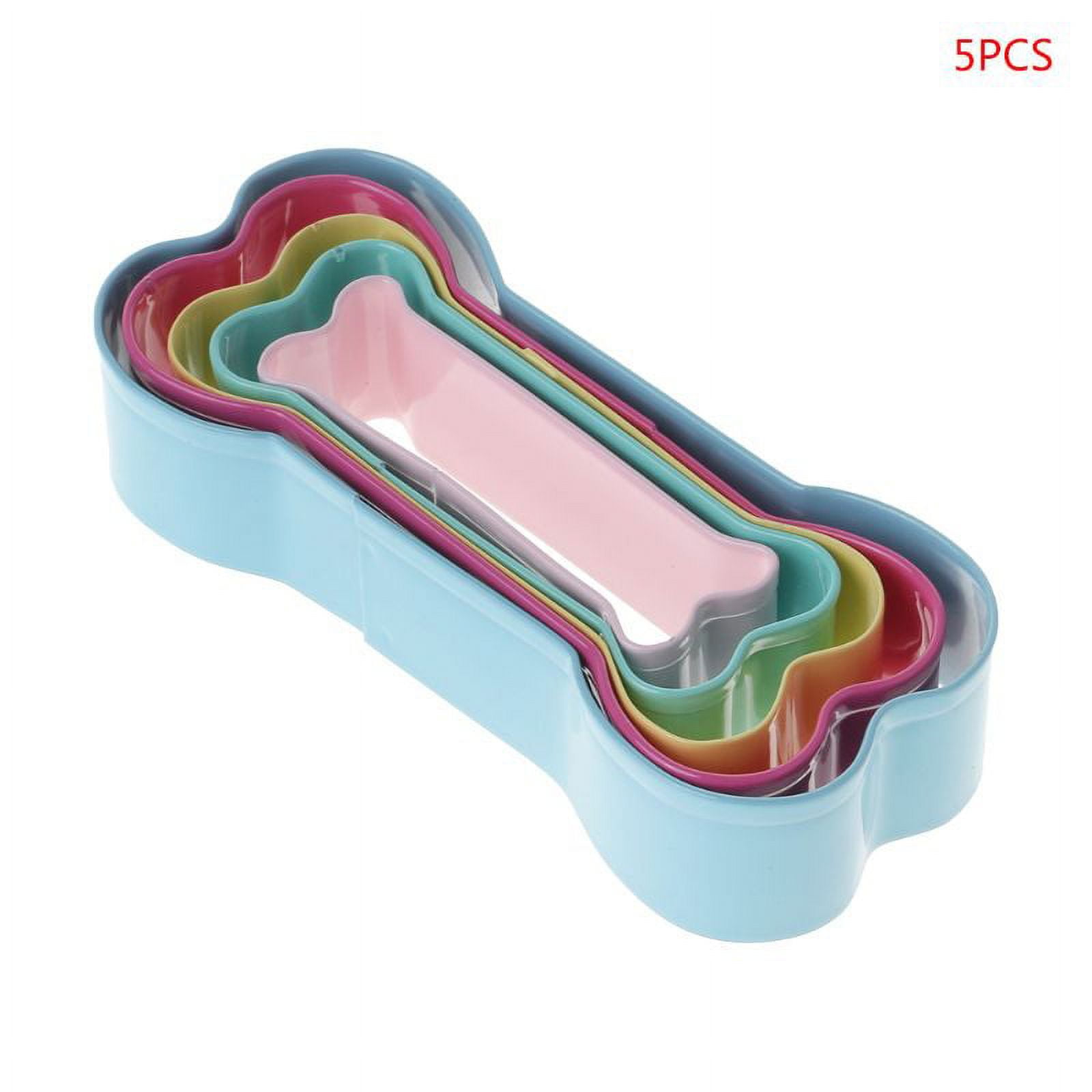 Shinycome 5pcs/set Dog Bone Shaped Cookie Cutter Mold Stainless Steel ...