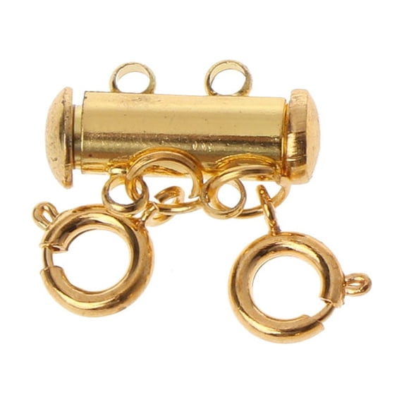 Shinycome Jewelry Connectors Layered Necklace Clasp Magnetic Tube for ...