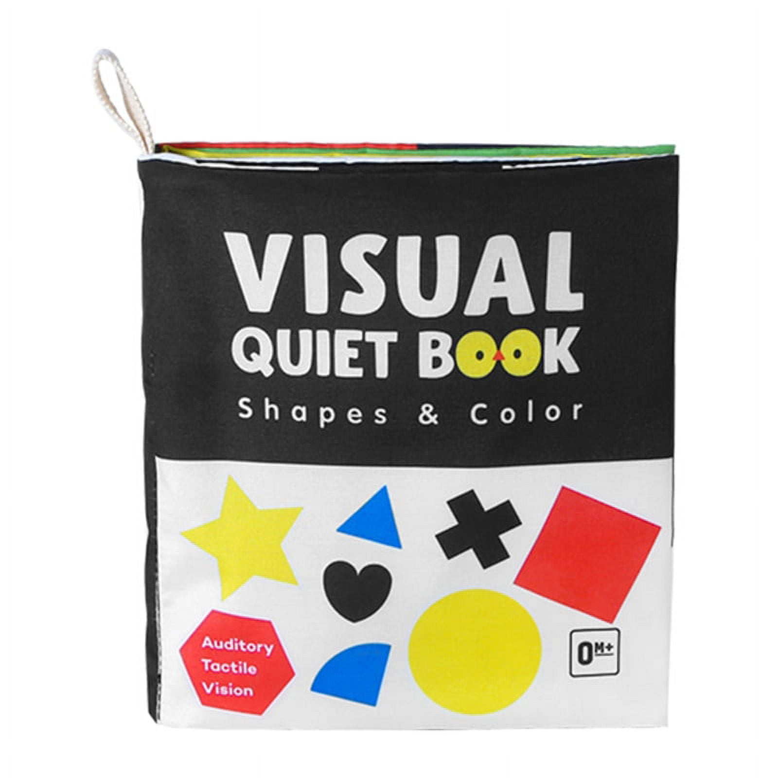 Shinycome Montessori Cloth Book for Babies Grabbing Sensory ...