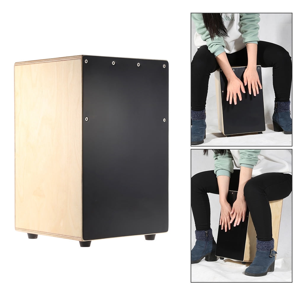 Shinysix Cajon Drum,Cajon Hand Drum Feet 23 * Persussion With Rubber ...