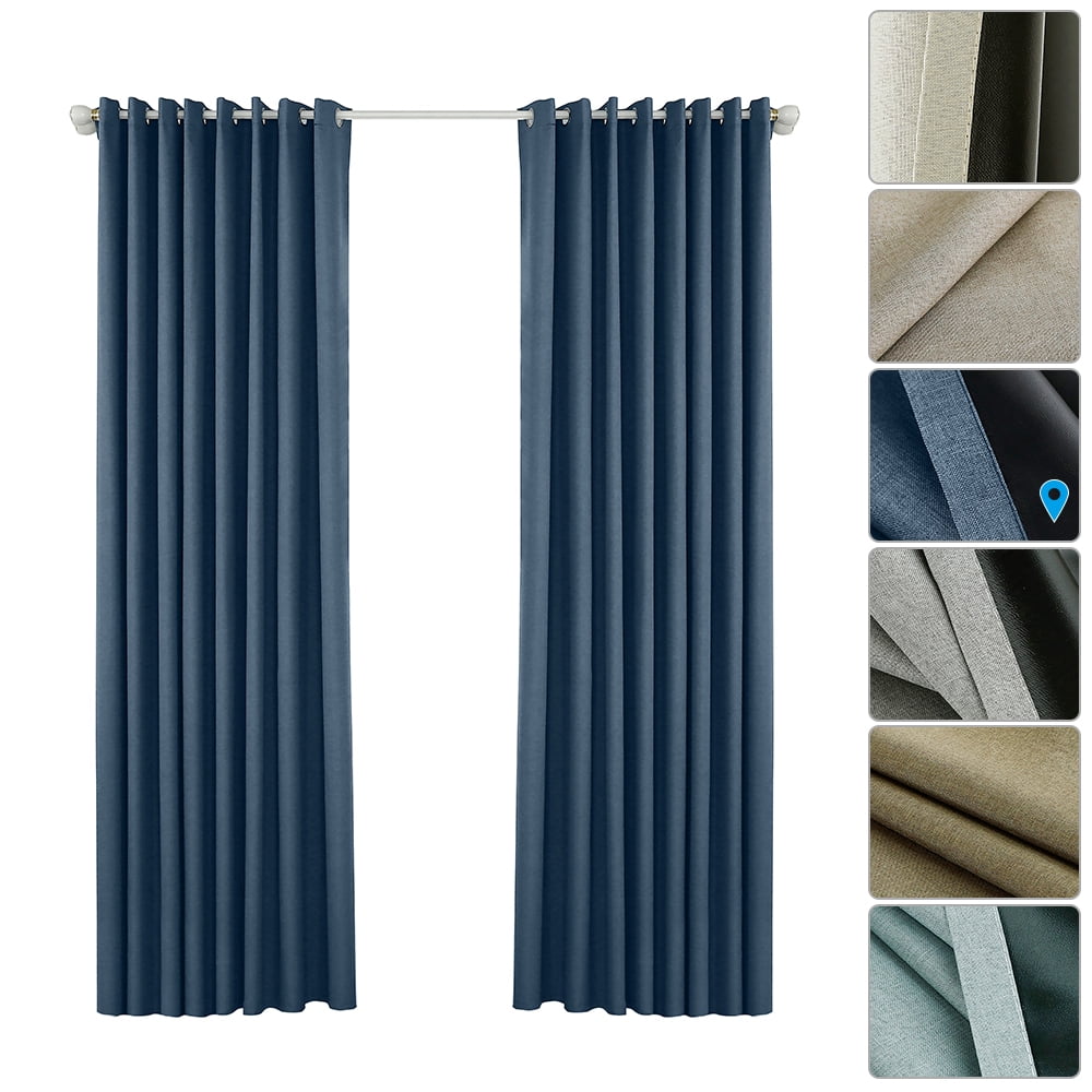 Shinysix Curtain,2 53 106 QISUO Curtains 53 106 in dsfen , Black Out ...
