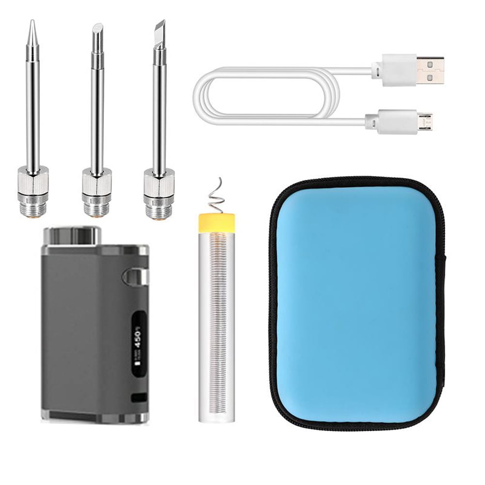 Shinysix Electric soldering iron,Portable Iron Kit Handheld Portable ...