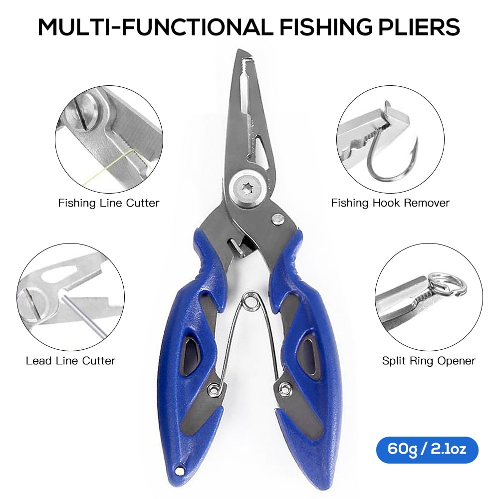 Shinysix Fishing component,With Box Plier Swivels Slides Plier Swivels ...