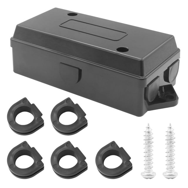 Shinysix Junction Box,Junction Box 7 Car RV Caravans 7-Port Junction ...