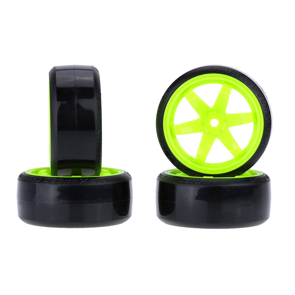 Shinysix RC Car Tires,4Pcs/Set 1/10 Drift 1/10 Drift Car Car Tires Tyre ...