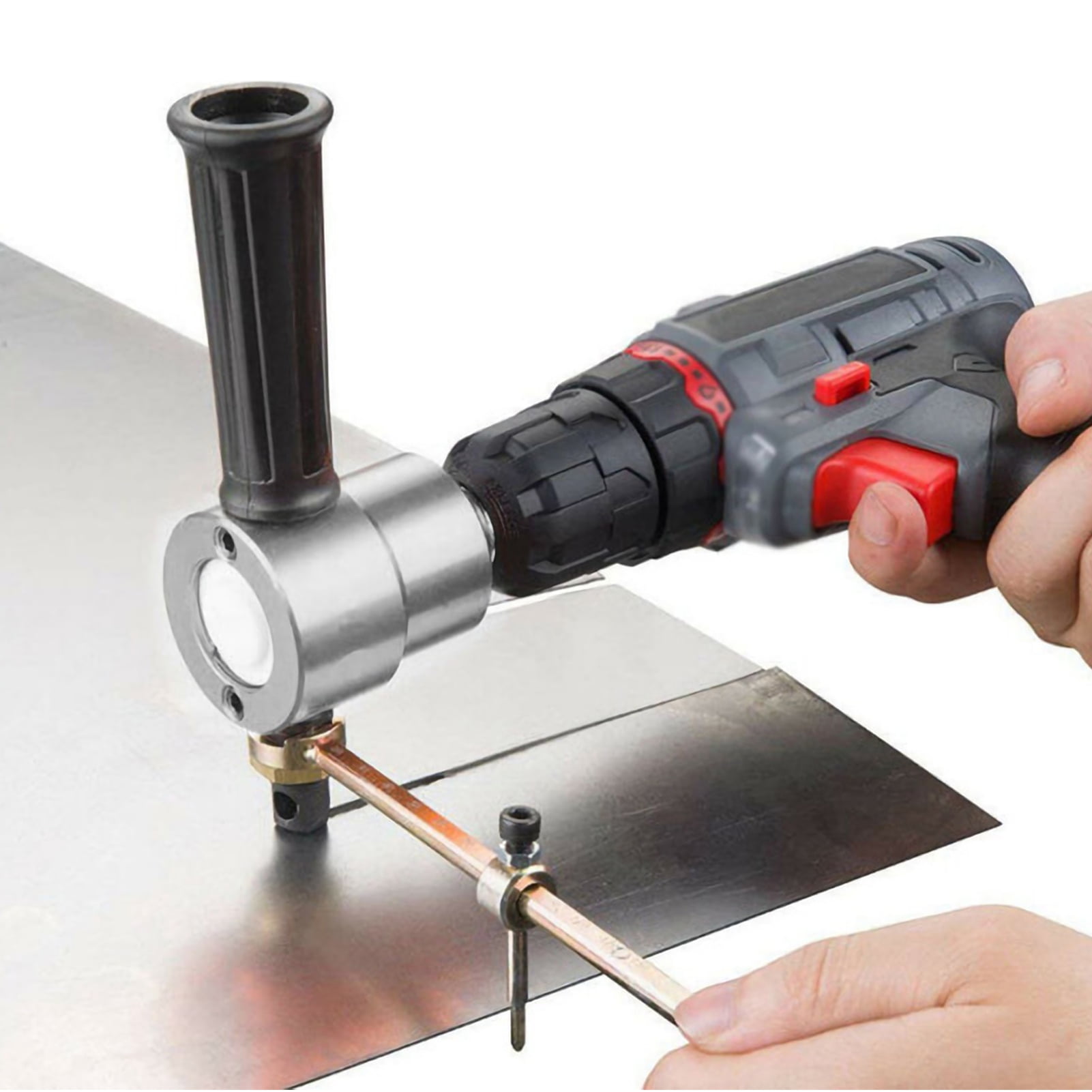 Shinysix Sheet Metal Nibbler Cutter for Straight, Curve, and Circle ...