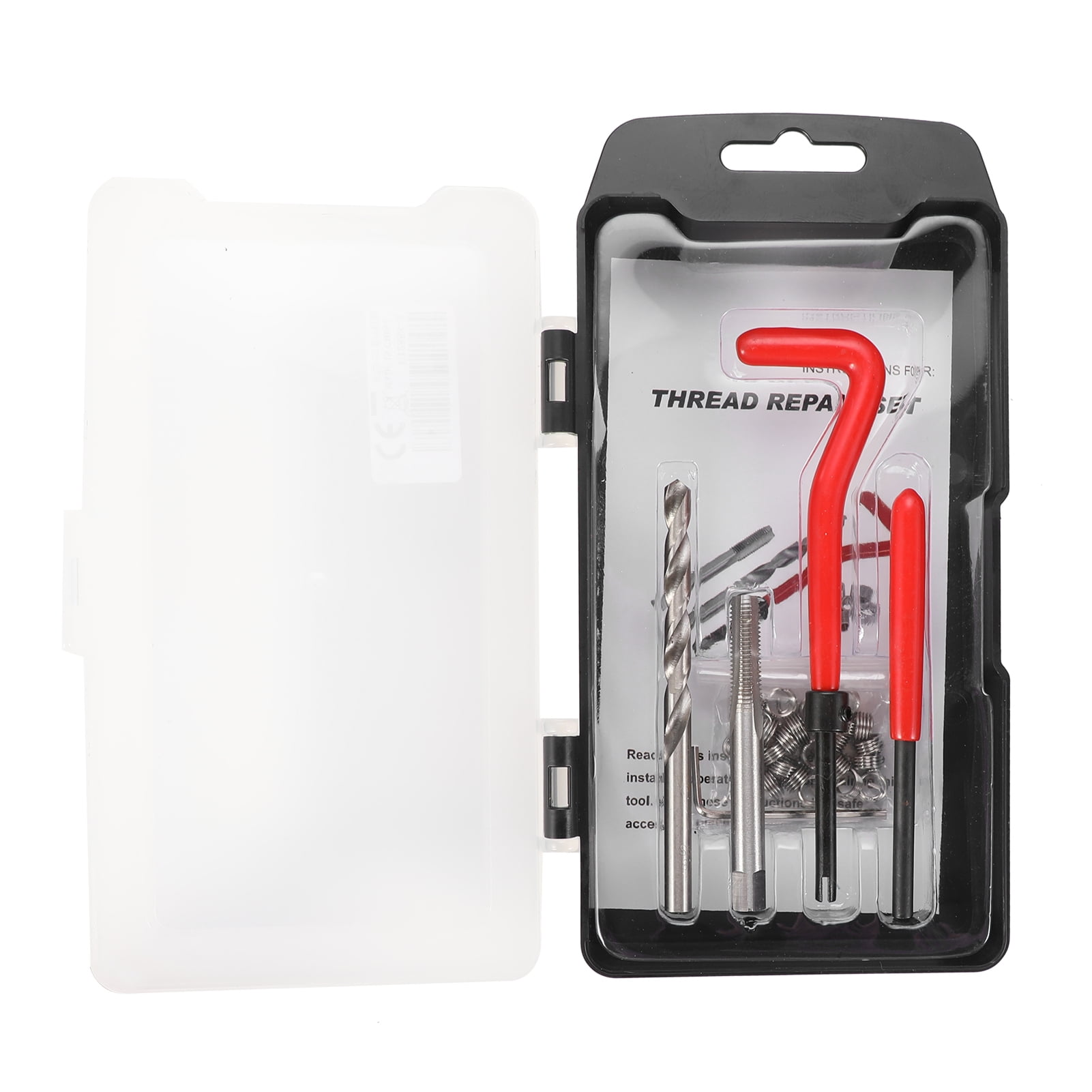 Shinysix Thread Repair Kit,Helicoil Compatible 6mm x 1.0 Kit M6 x 1.0 1 ...