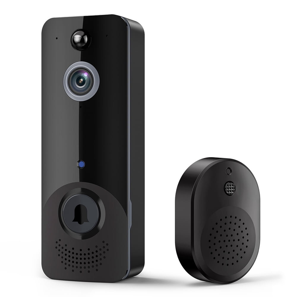 Shinysix WiFi Video Doorbell Camera with Chime, Real-time Monitor ...