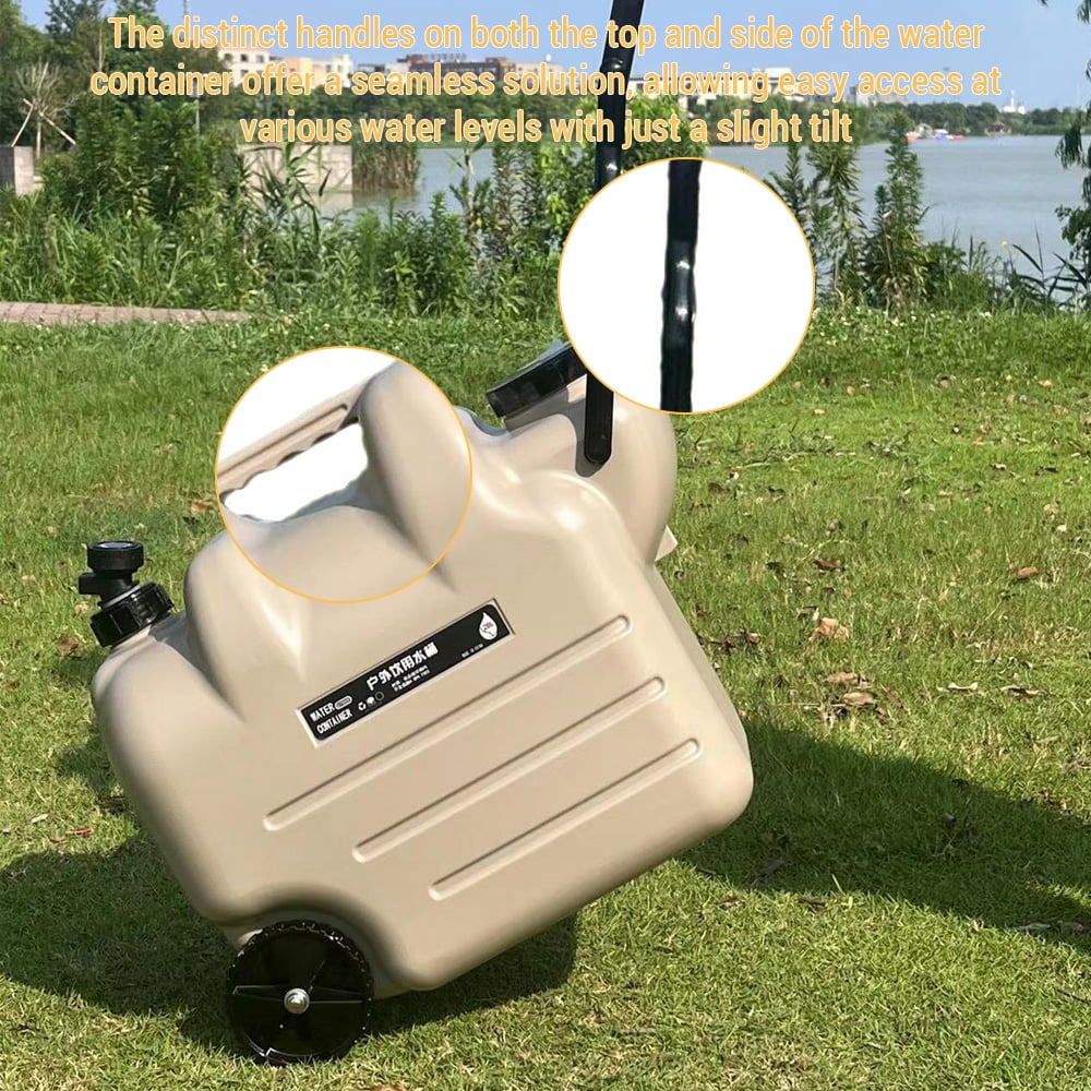 Shinysix bucket,WaterWith Water Container Portable Water Water ...