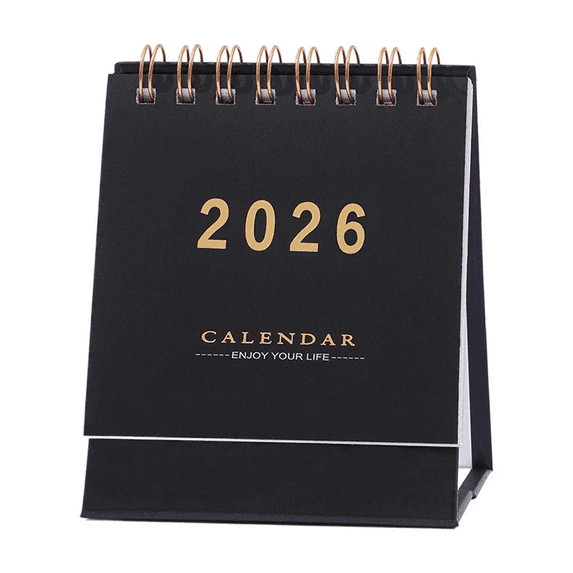 Shiogb Clearance, 2026 Simple Solid Color Morandi Calendar 1 Desk ...