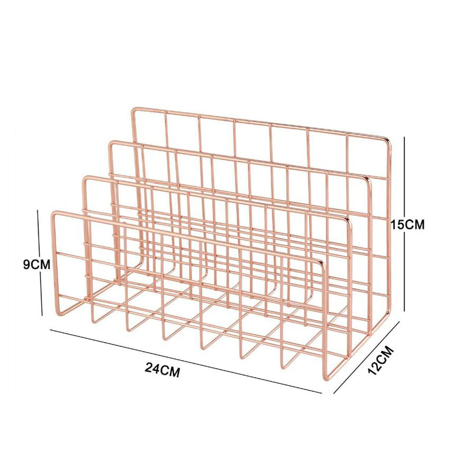 Shiogb Clearance Three Wrought Iron Bookshelf Creative Metal Book Stand ...