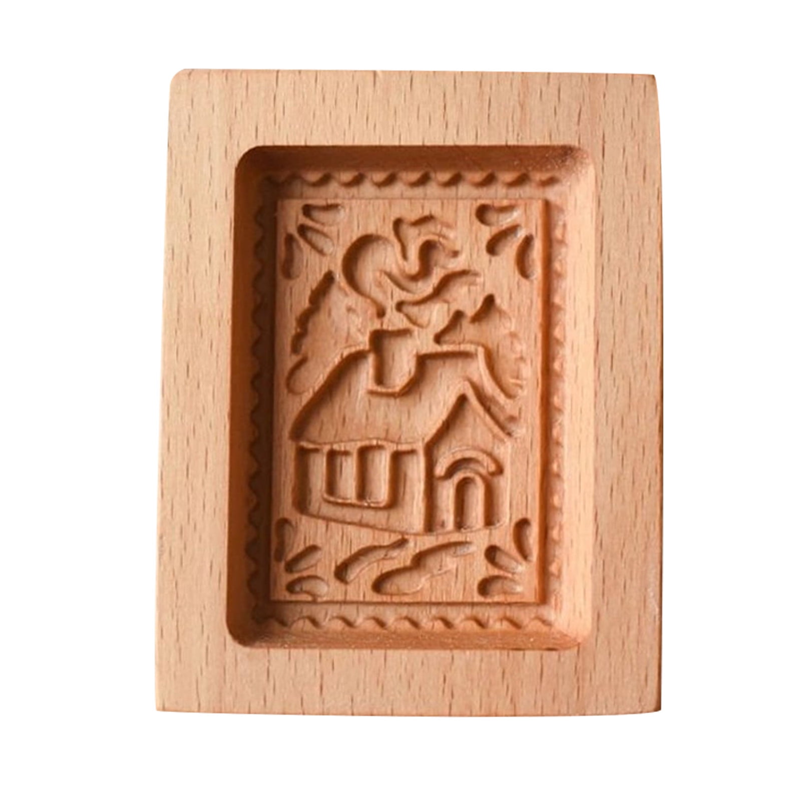 Shiogb Cookie Mold Provence Rose Cookie Stamp Embossing Mold Craft ...