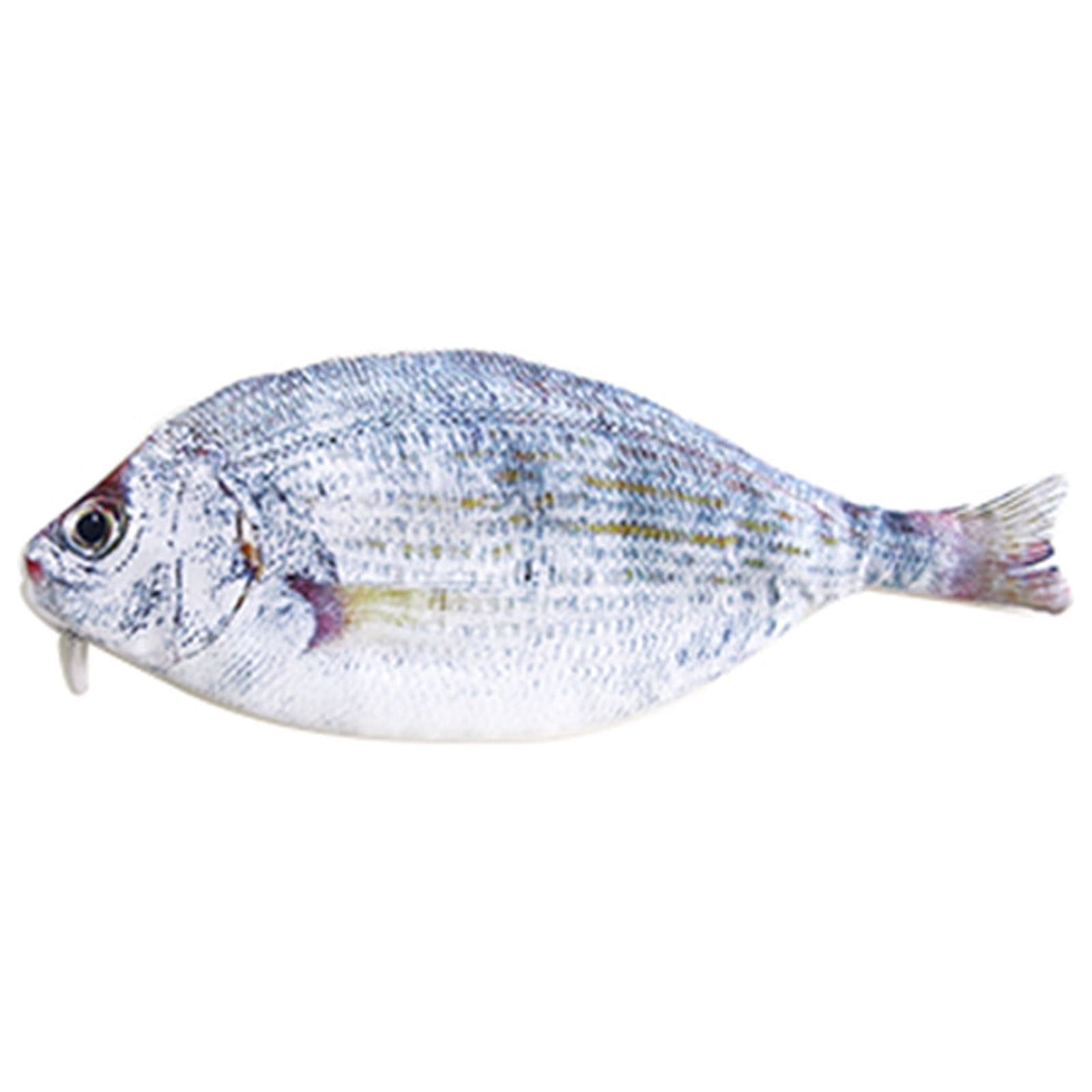 Shiogb Creative Fish Pencil Case Generation Silverfish, Creative Fish ...