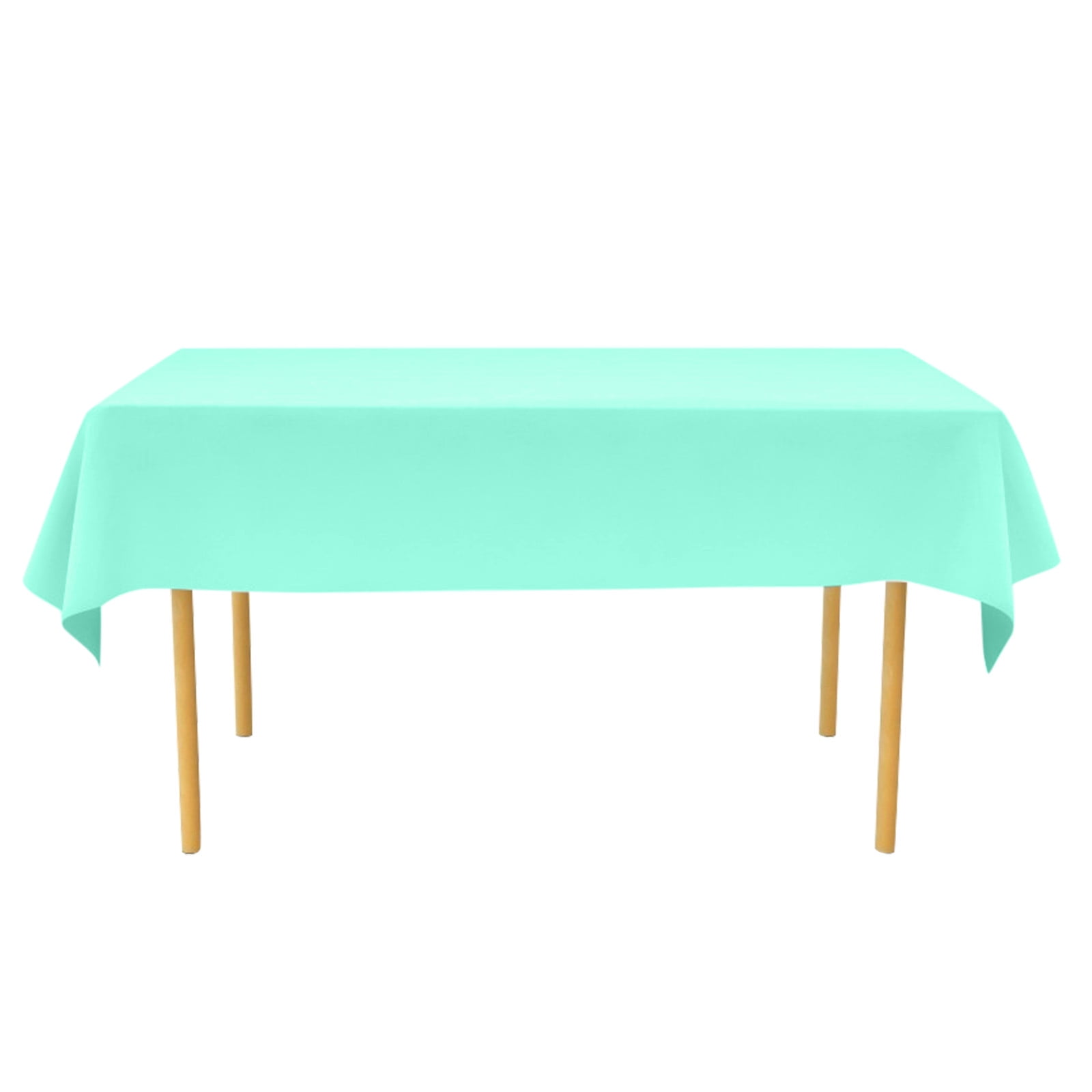 Shiogb Disposable Tablecloth Peva Plain Tablecloth, Solid Color Party ...