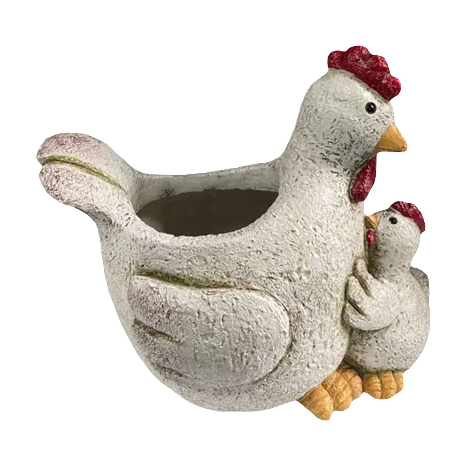 Clearance! Shiogb Hen Flower Pot, Basin, Chicken Succulent Pot Animal ...
