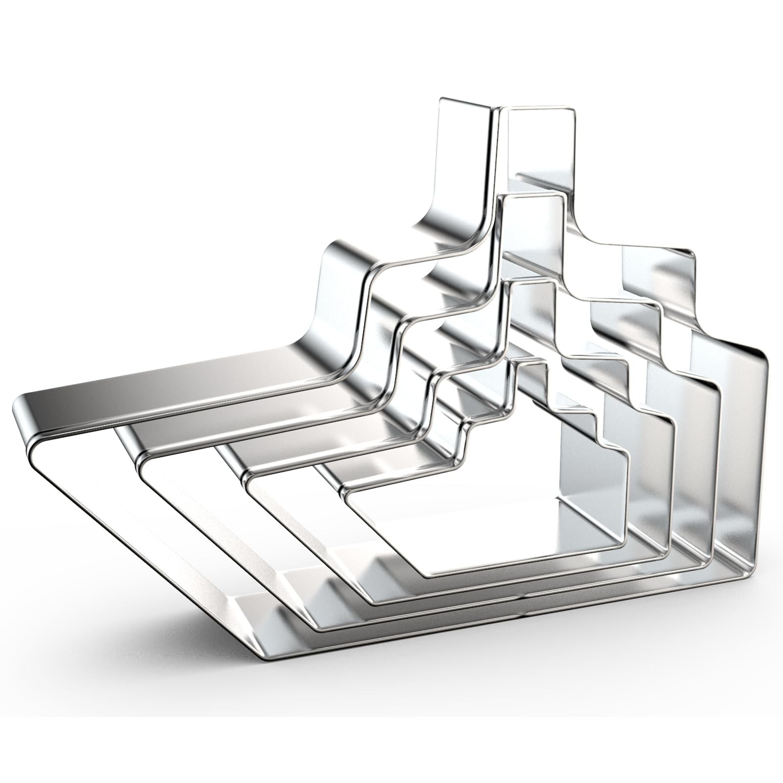Ship Boat Cookie Cutter Set - 5", 4", 3", 2" - 4 Piece - Stainless ...