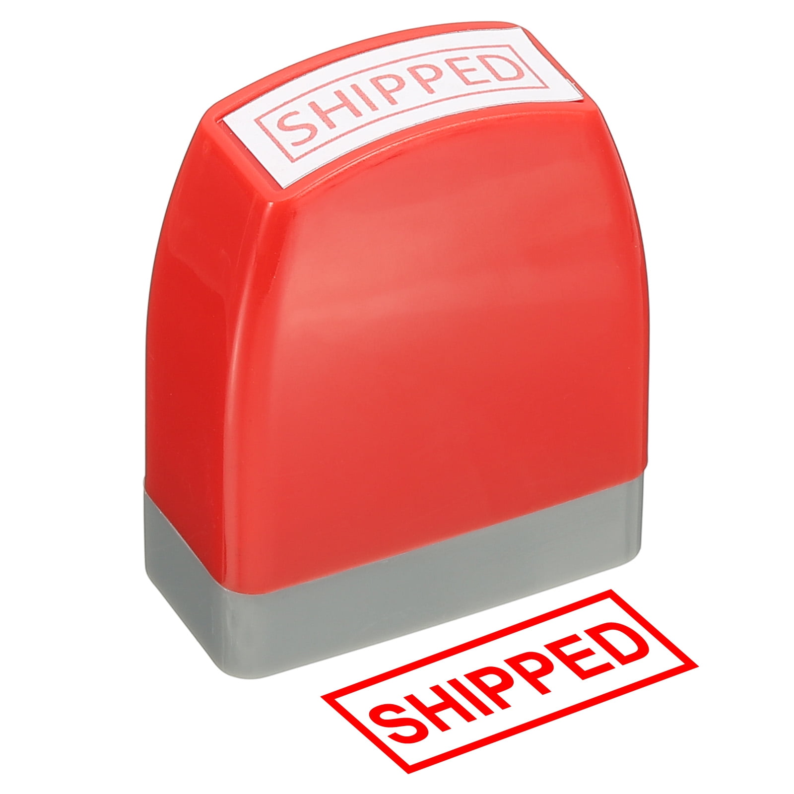 Ship Notice Stamp Self Inking, Red Ink Office Stamps Pre Inked Message ...