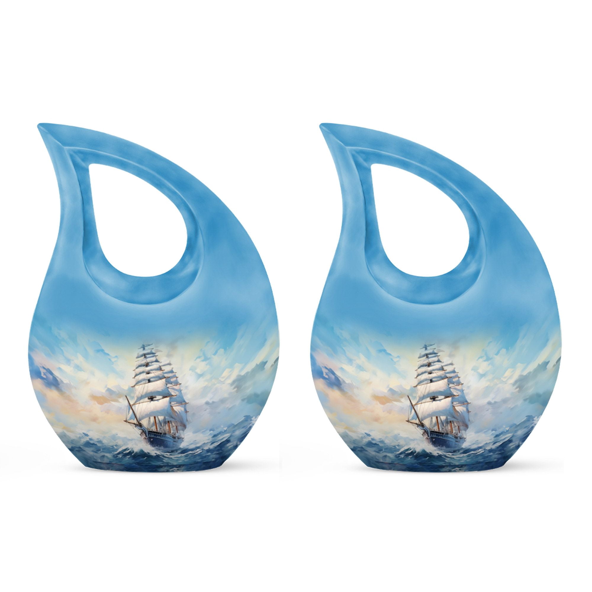 Ship Oil Urn - Small Urn - decorative urns - Urn For Ashes Adult Male ...
