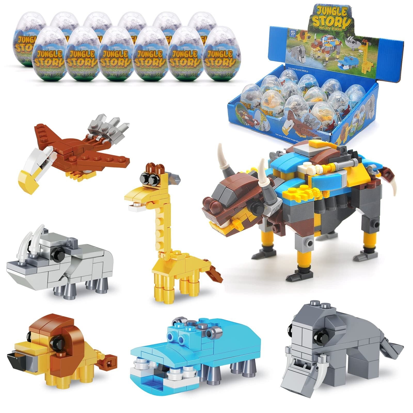 Ship Toys For Boys - 12 Pcs Prefilled Easter Eggs With Pirate Ship Toy ...