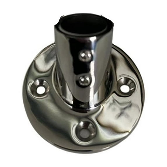 Ship Yacht Stainless Steel 60 Degree Long Arm Square Bottom Pipe Seat ...