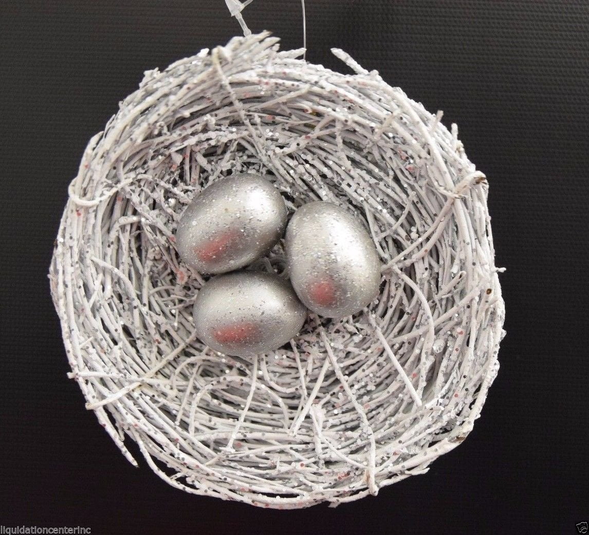 Ship from USA Macy's Holiday Lane Egg Nest Decor Christmas Decorative ...