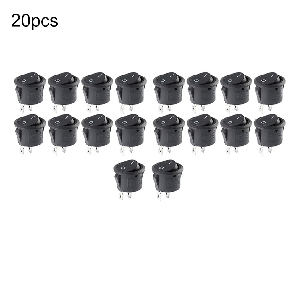 Ship type switch KCD1-105 Open 20 OD 23M two pins no light on round ...