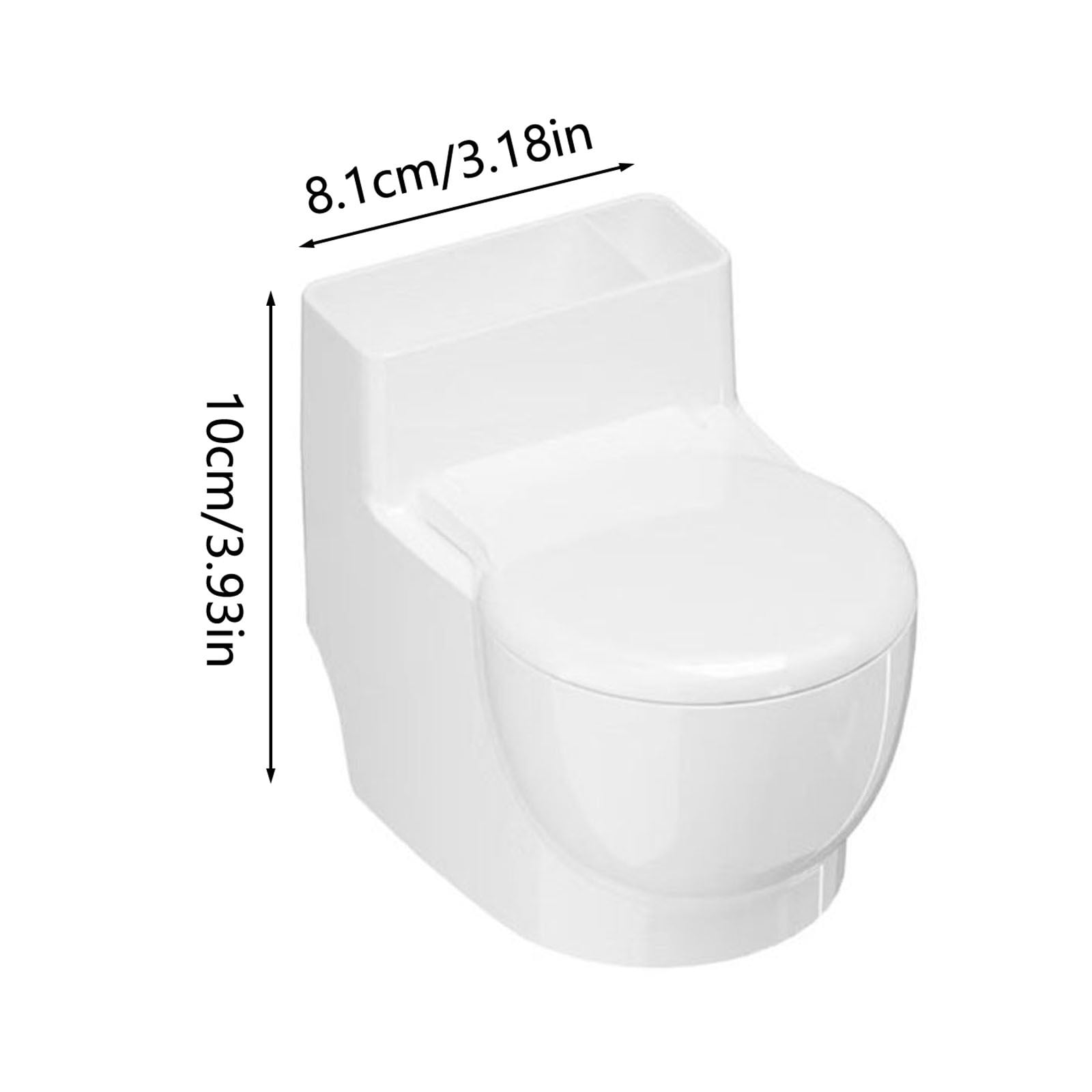 Shipiny Toilet-shaped Water Bowl Wall-mounted Toilet Bowl with Lid Pet ...
