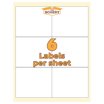 2.5 Inch Circle Labels - Inkjet/Laser Printer - Online Labels (100 ...