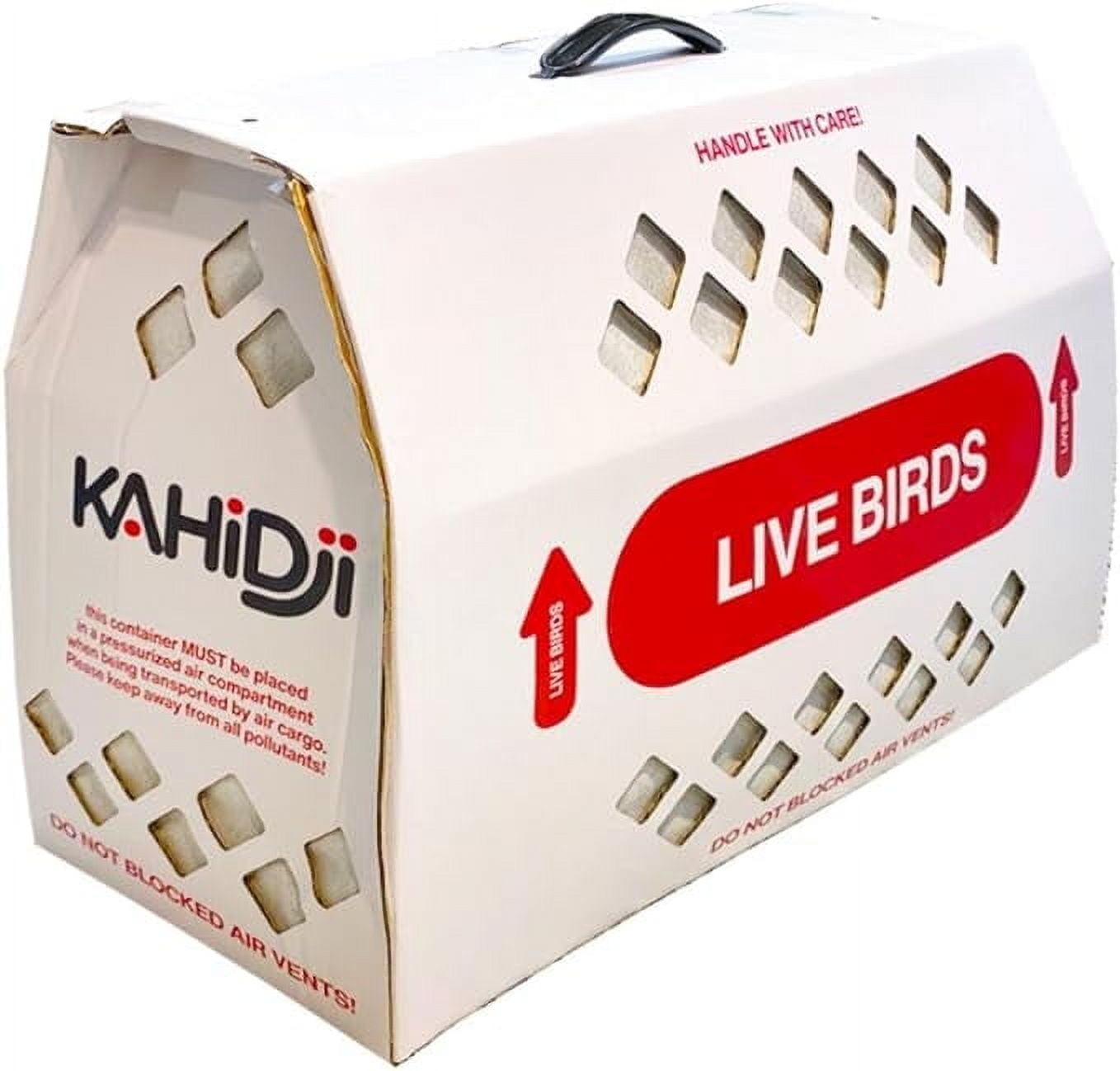 Shipping Box for Live Birds Economy Size 18" x 8" x 12" Tall with ...