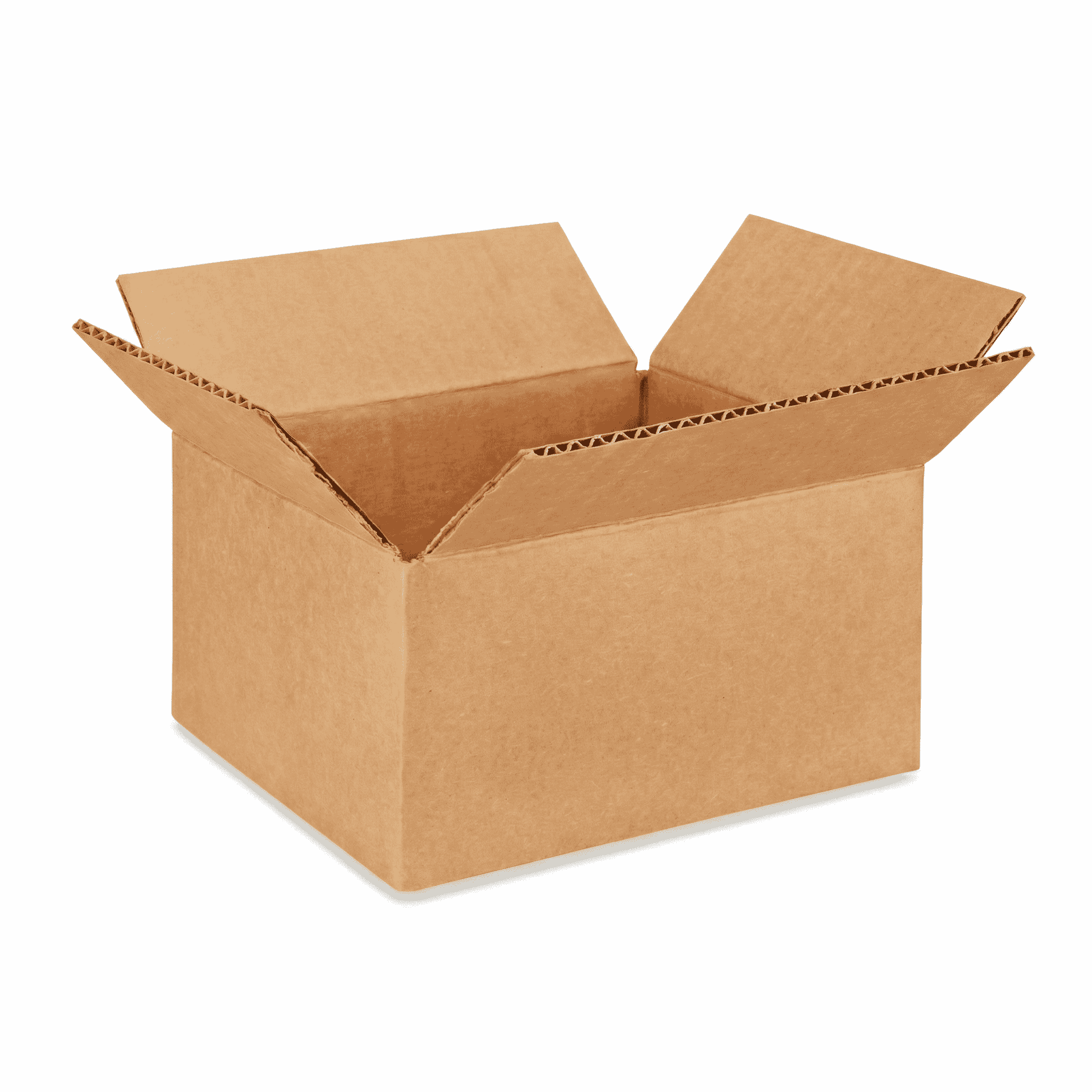 Shipping Boxes (8"L x 6"W x 4"H Pack 100) | Corrugated Cardboard ...