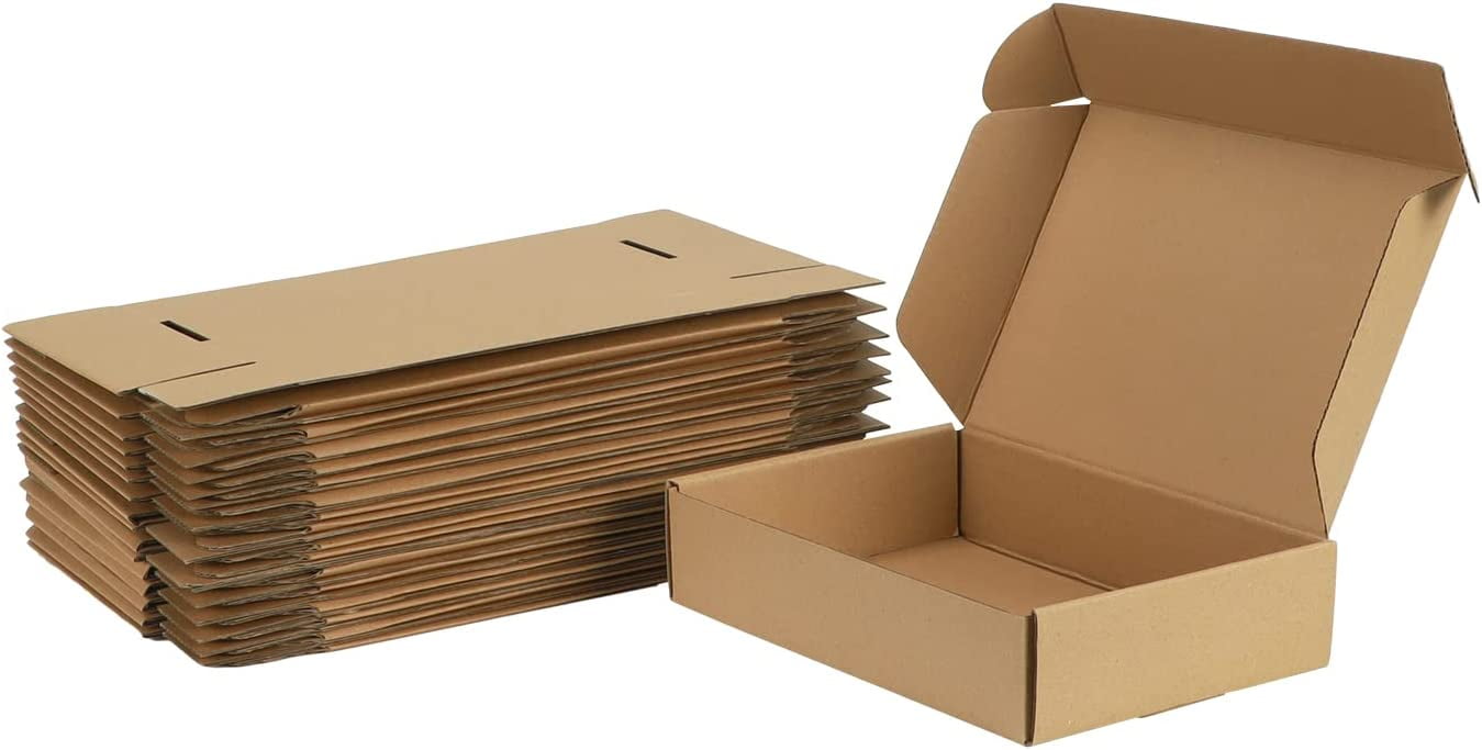 Shipping Boxes 9x6x2 Set of 20, Corrugated Cardboard Box for Packing ...