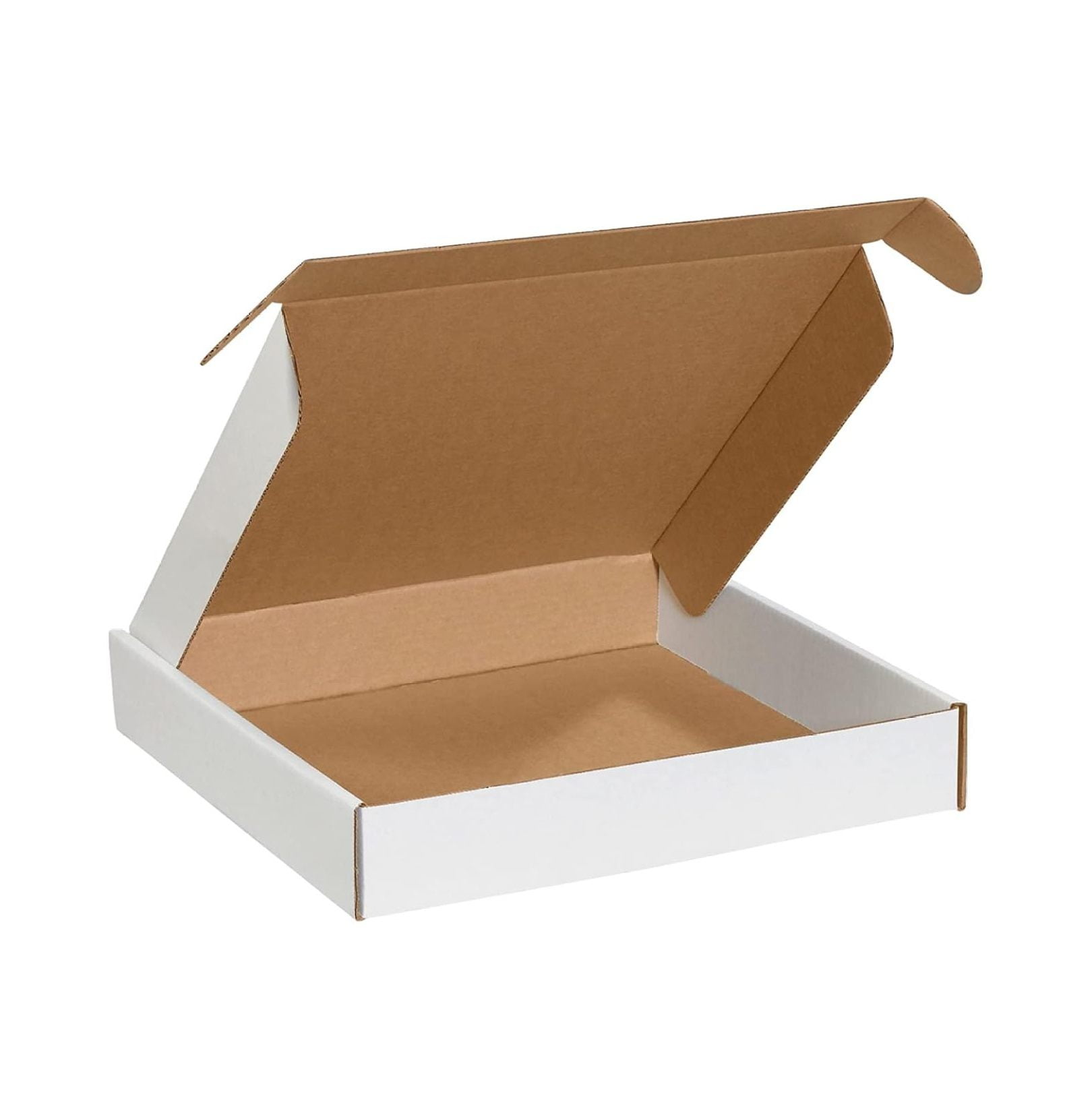 Shipping Boxes Flat 12"L x 12"W x 2"H , 50-Pack | Corrugated Cardboard ...