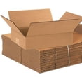 Shipping Boxes Flat 12l X 9w X 3h 25 Pack Corrugated Cardboard