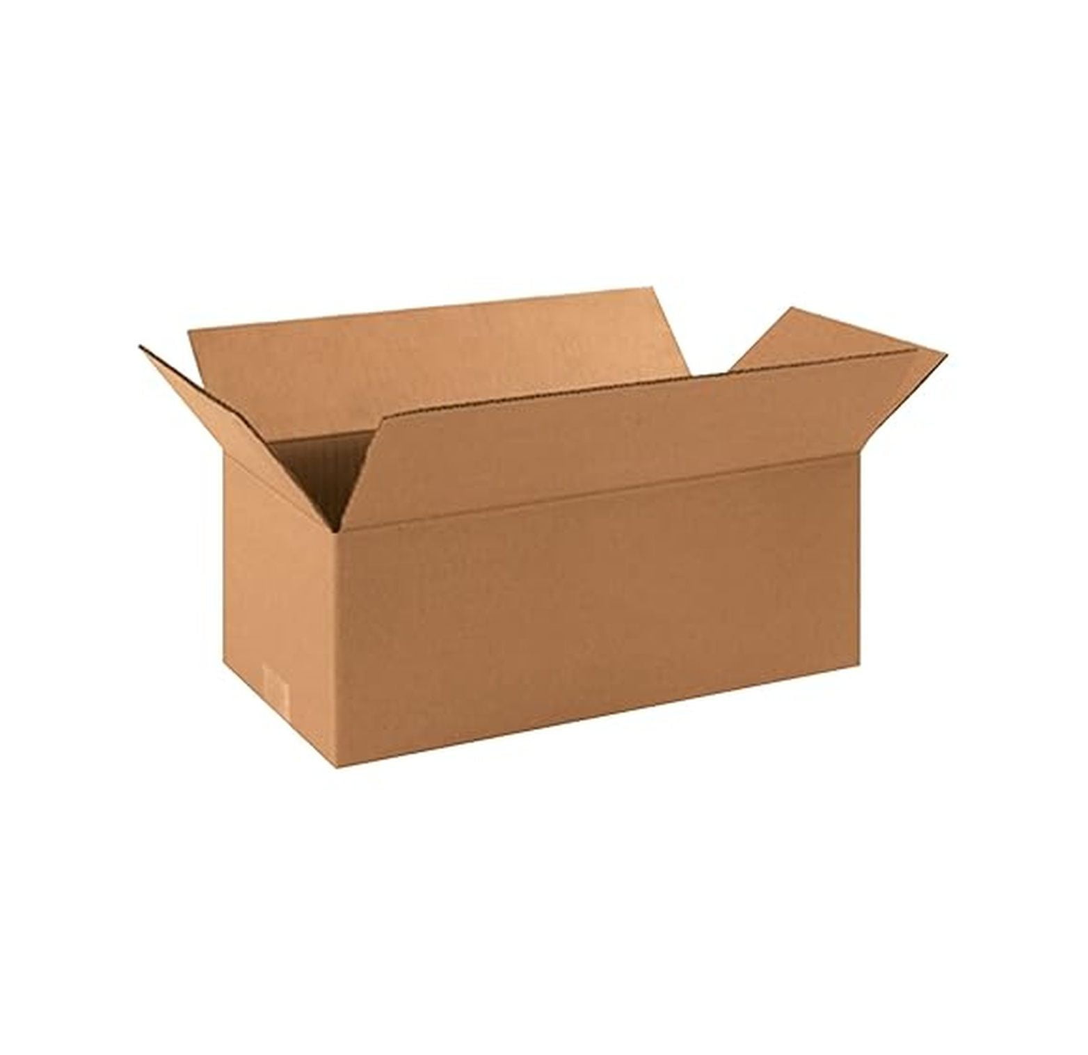 Shipping Boxes Flat 16"L x 8"W x 6"H, 25-Pack | Corrugated Cardboard ...