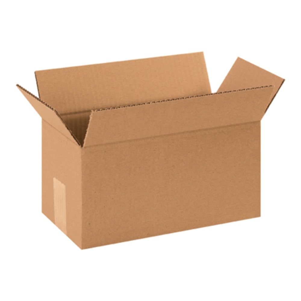 Shipping Boxes Long 12"L x 6"W x 5"H, 25-Pack | Corrugated Cardboard ...