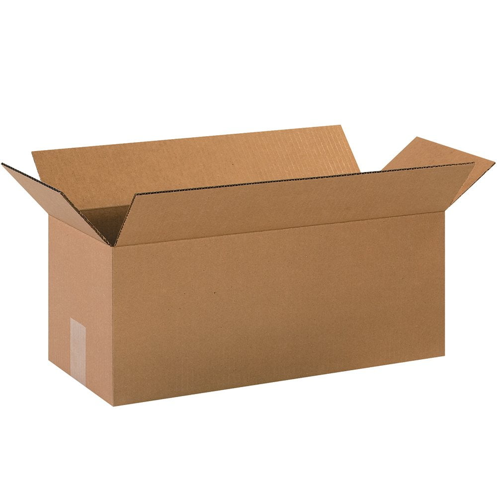 Shipping Boxes Long 20l X 8w X 8h 25 Pack Corrugated Cardboard
