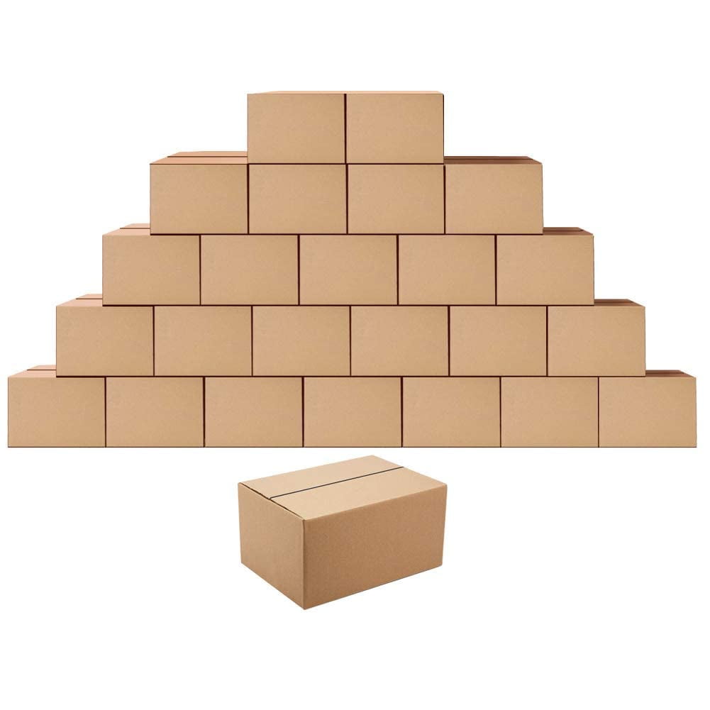 Shipping Boxes Mailers 8x6x4 inches Corrugated Cardboard Small Packing ...