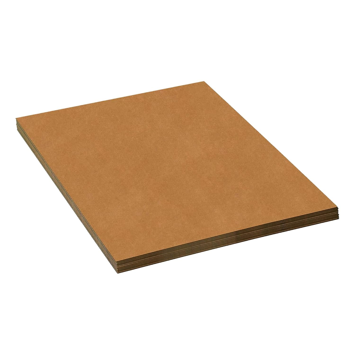 Shipping Cardboard Sheets 15"L X 15"W, 50-Pack | Corrugated Sheets for ...