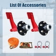Shipping Container Wheel 6-Lug Kit 6x5.5 Lug Heavy Duty Shipping ...