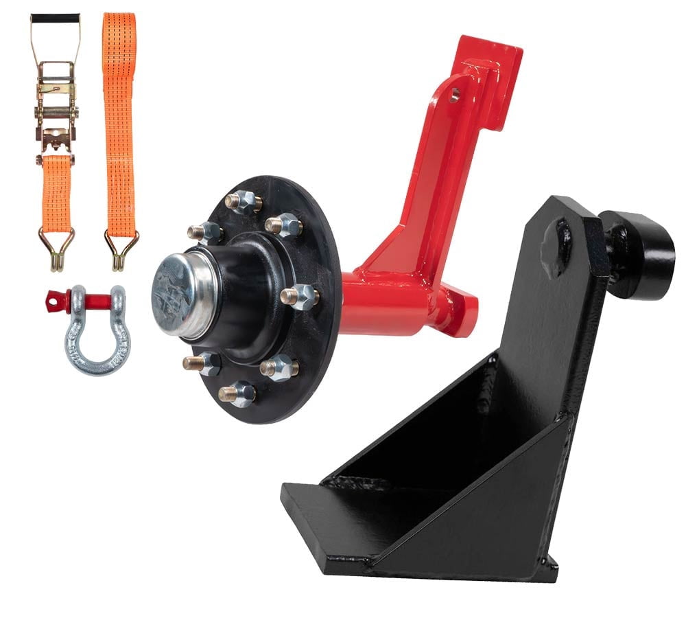 Shipping Container Wheel & Jack Lug Kit - 8-Lug Container Wheel Kit ...