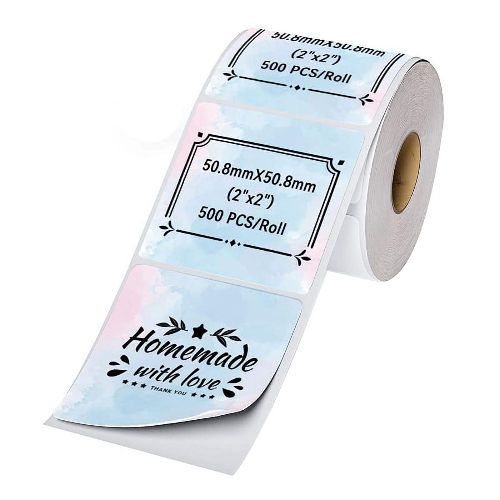 Shipping Label Printer Label Sticker Round Label Square Label DIY Logo ...