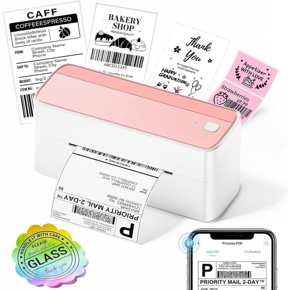 Shipping Label Printer - Thermal Label Printer for Shipping Packages ...