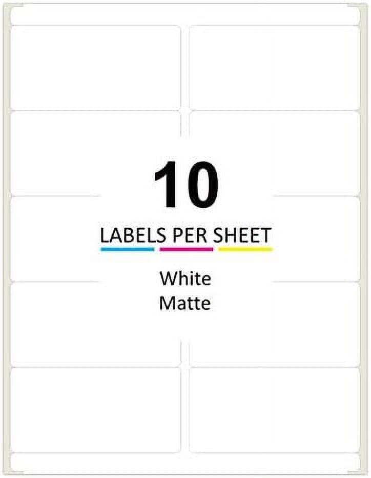 Shipping Labels for Laser & Inkjet Printers, Self Adhesive Shipping ...