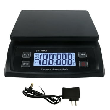 Fuzion Shipping Scale, 440LB x 10g High Accuracy Postal Scale, Hold/Tare Function, Digital ...