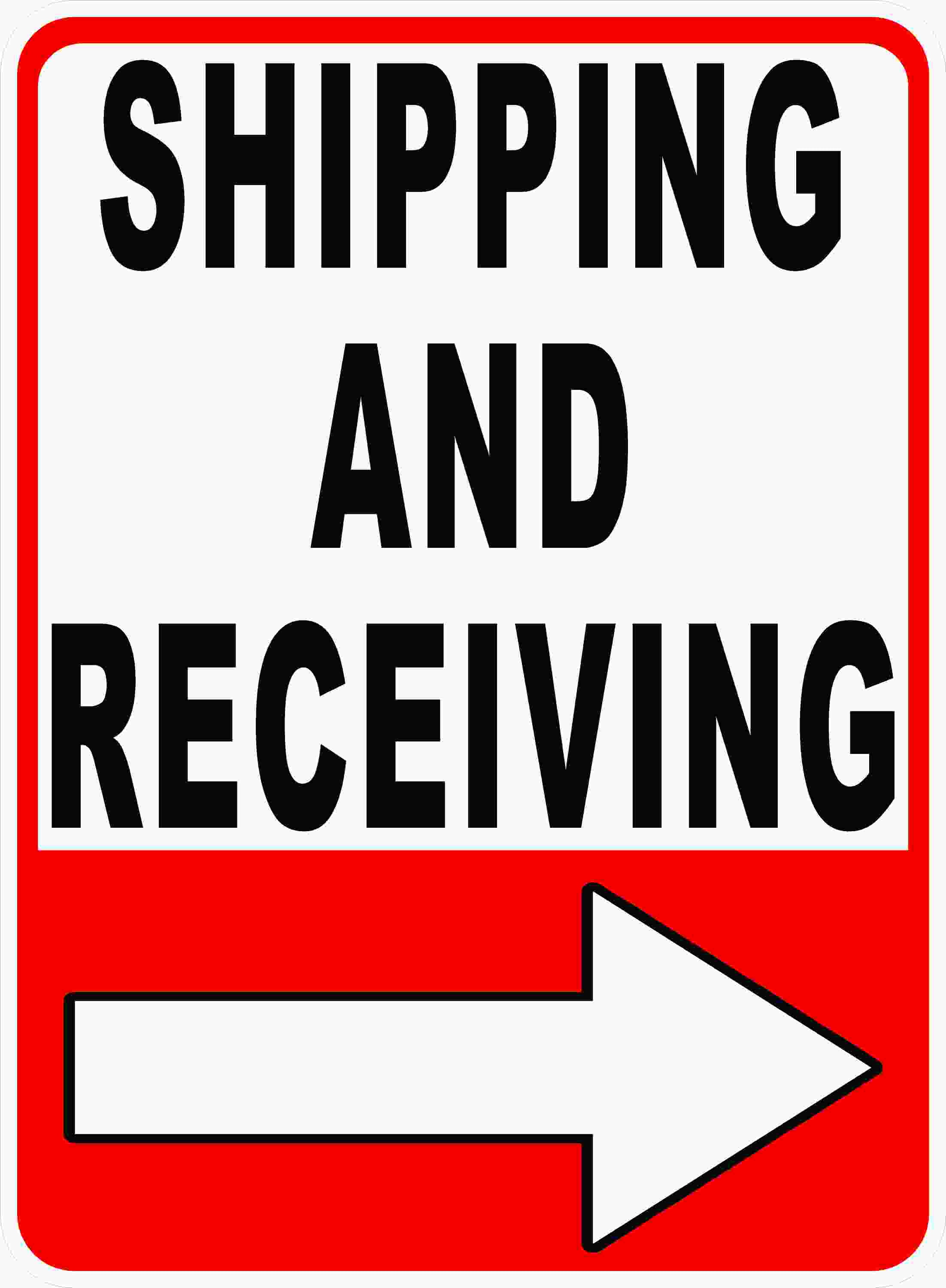 Shipping and Receiving Sign - Walmart.com