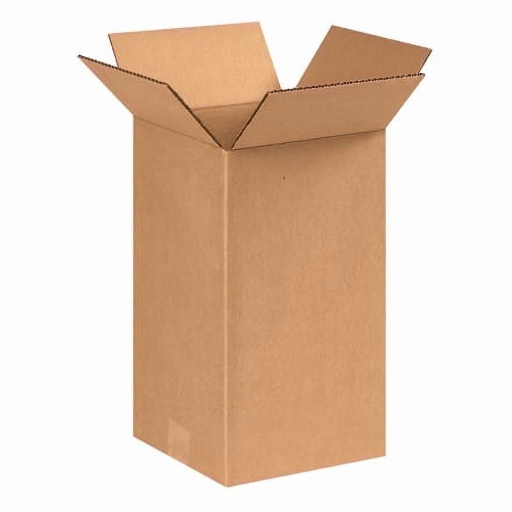 8 x 8 x 14" Tall Corrugated Boxes 25 Boxes, Brown Shipping/Moving ...