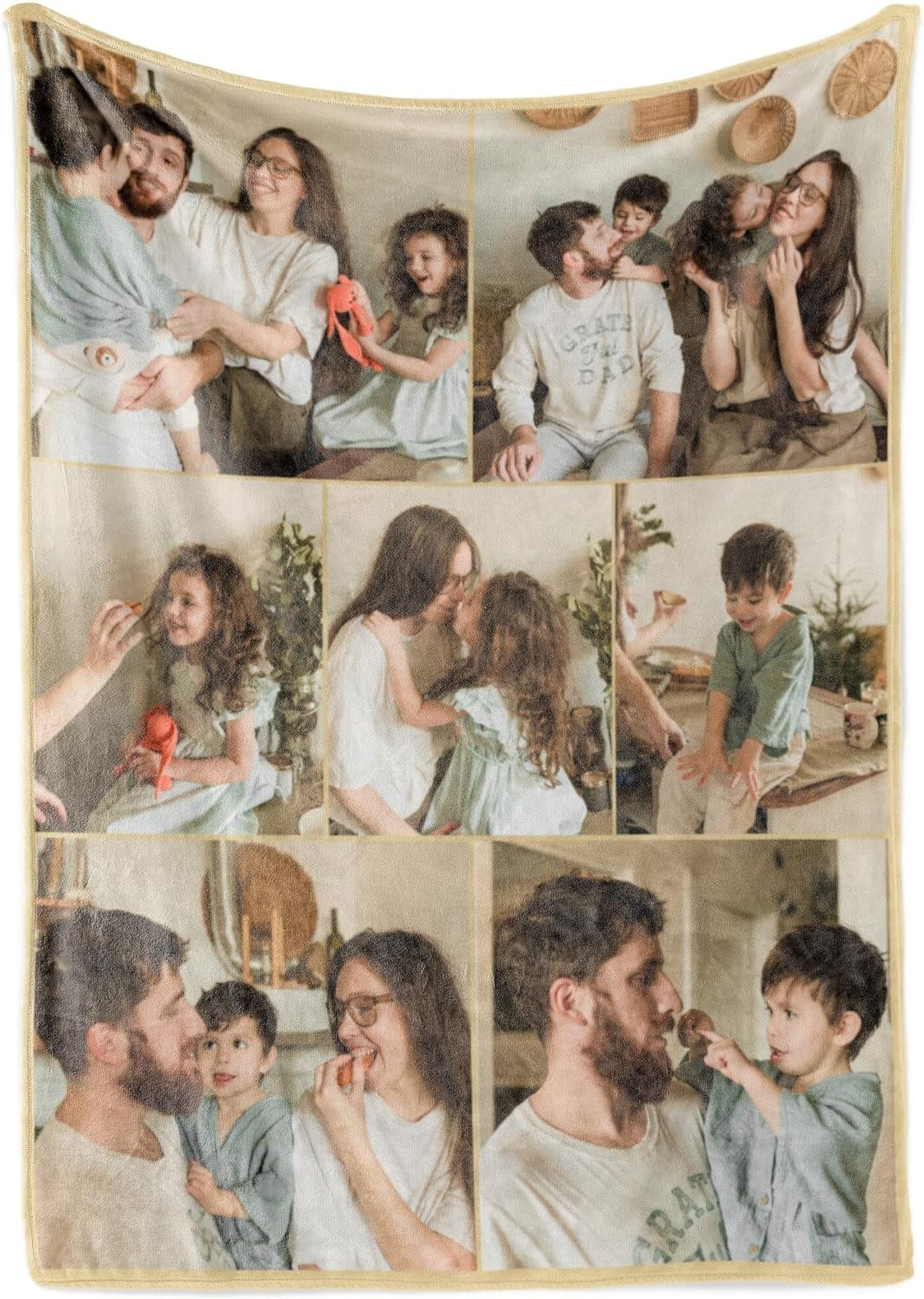 Ships Next Day, Custom Blanket with Picture - Printed in USA ...