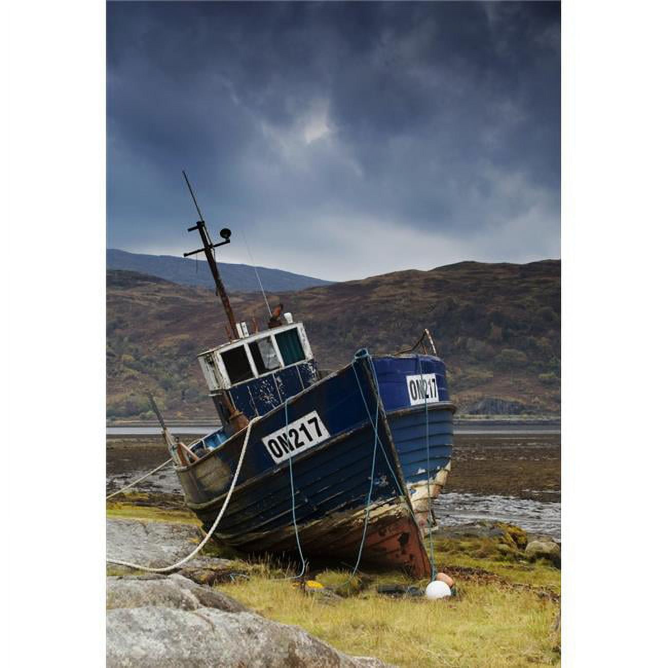 Shipwrecked Boat in Loch Sunart Scotland Poster Print by John Short, 11 ...