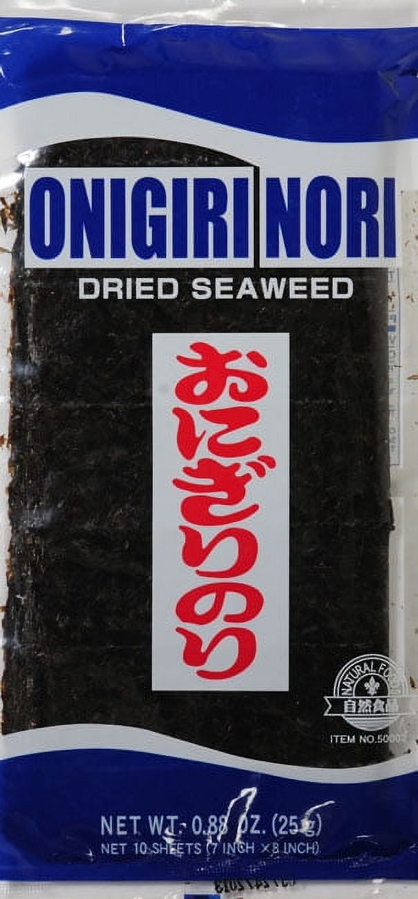 Shirakiku Brand Onigiri Nori, Crispy Dried Seaweed - Walmart.com